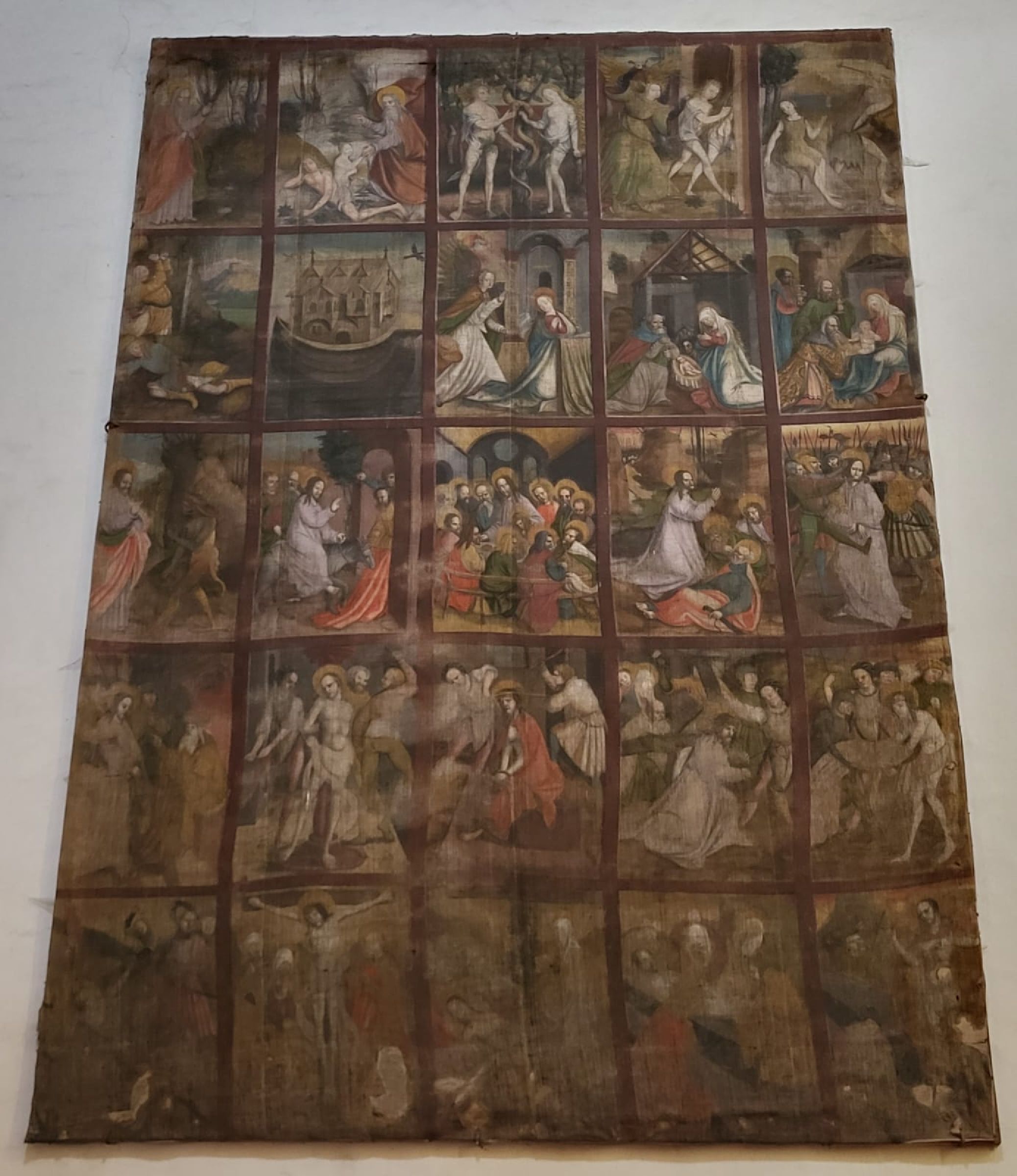 in restauro... Das Fastentuch von Reichenfels